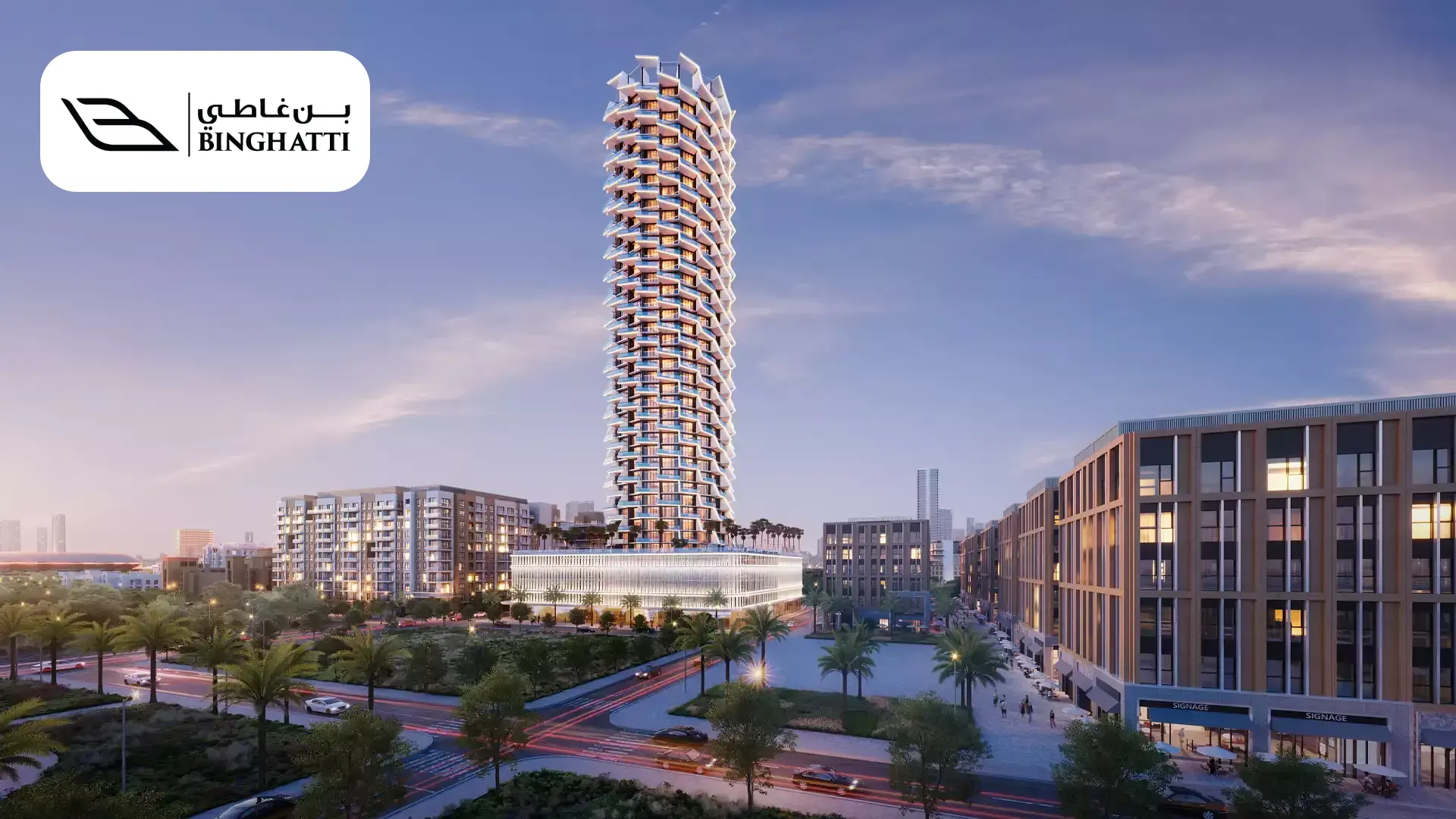Binghatti Phantom at JVC by Binghatti Developers - Luxury Apartments in Dubai